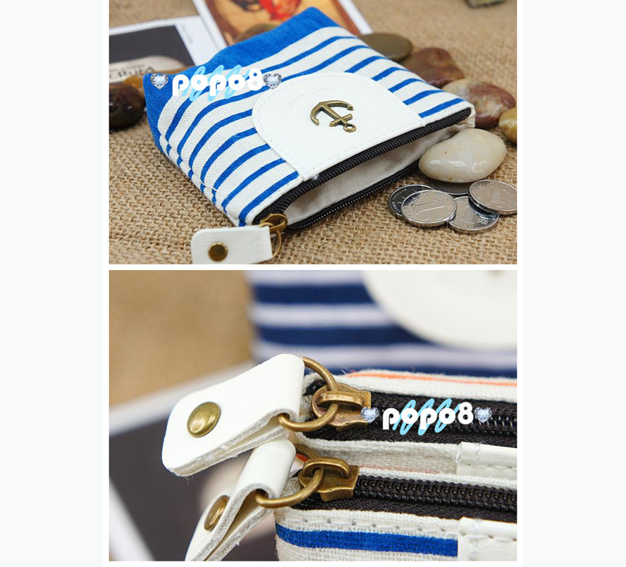 Coin Bag, Coin Pouch, Cute Navy Blue Coin Bag, Coin Pouch, Navy Blue ...